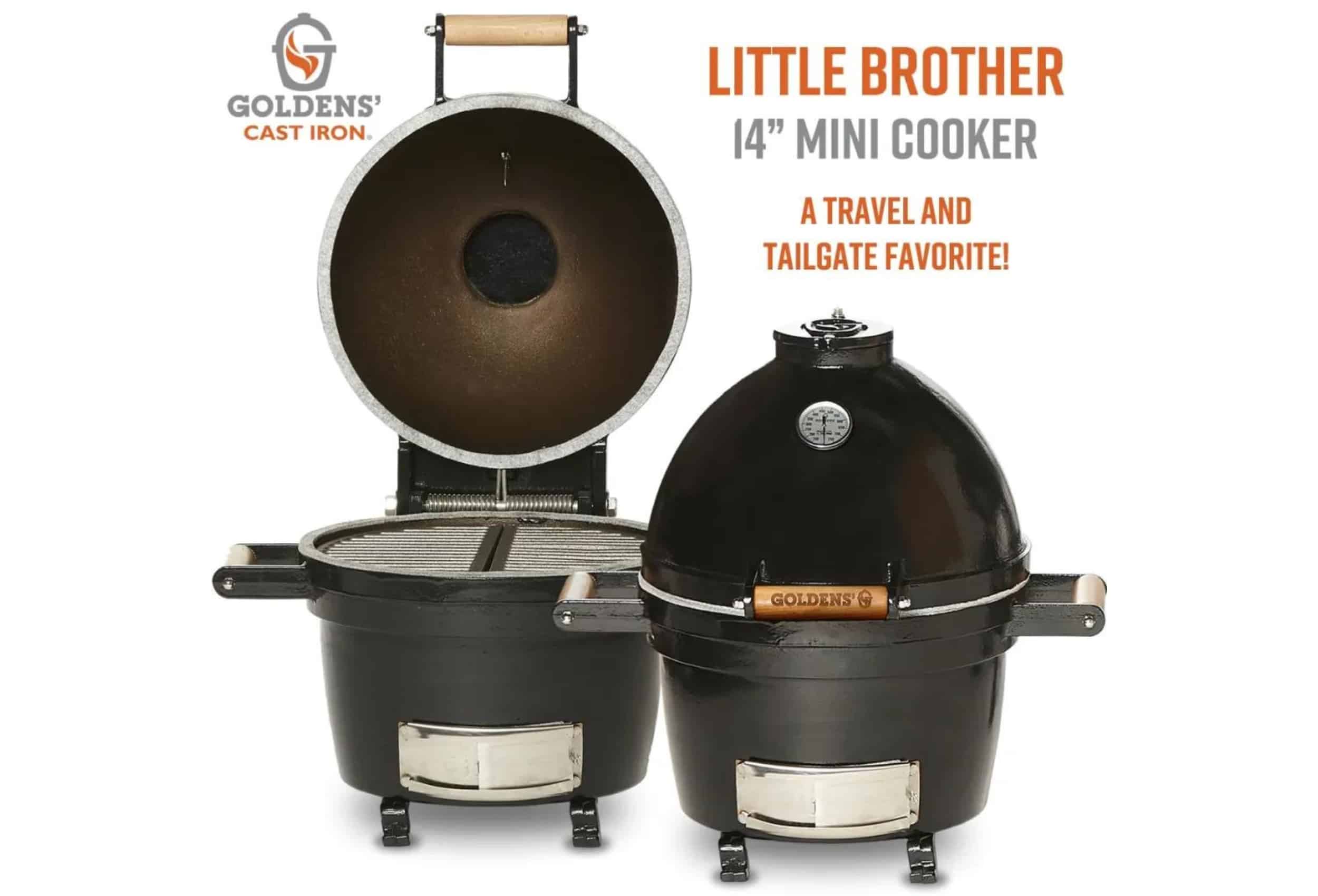 14″ “Little Brother” Mini Cooker – Johnson's Pools